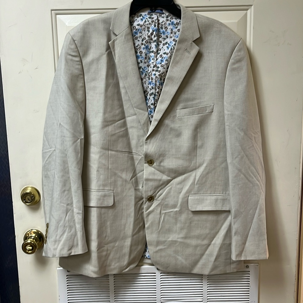 Crown And Ivy Cream Color Sports Coat - Gem